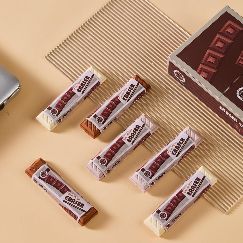 Chocolate Bar Eraser – Pink Bubble